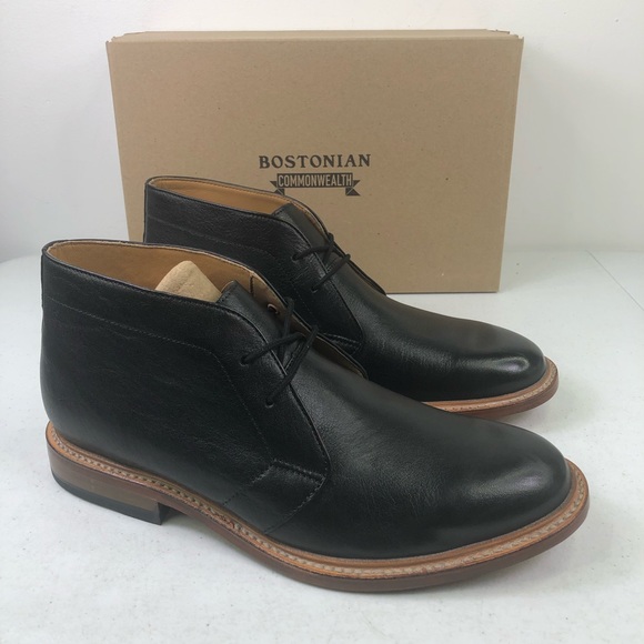 Bostonian | Shoes | Bostonian No6 Black Leather Soft Chukka Boot Shoe ...